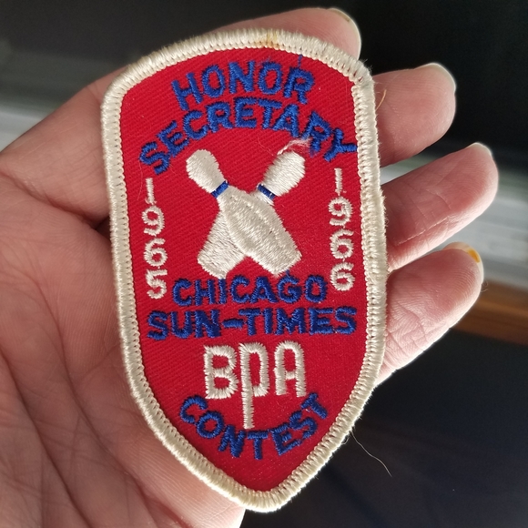 BPA | Other | Bpa Chicago Suntimes Bowling Patch Honor Secretary 965 ...